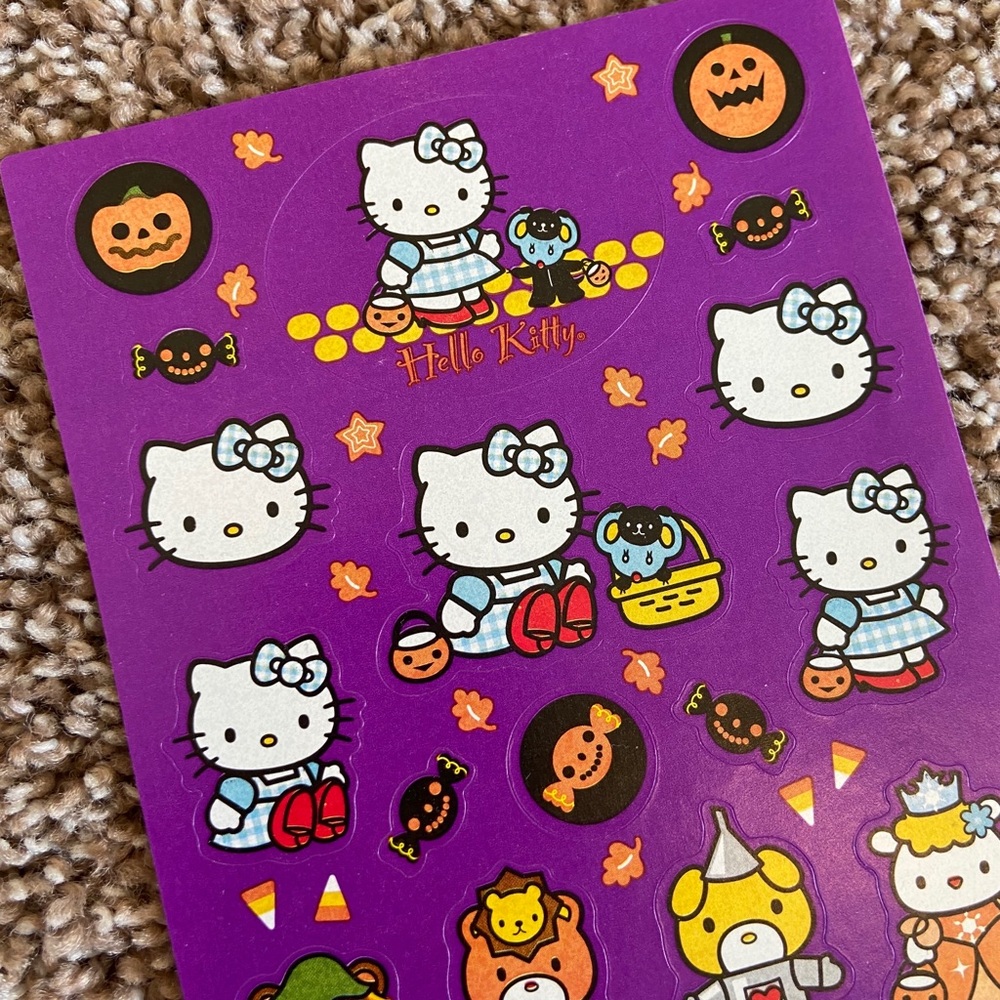 Hello Kitty As The Wizard Of Oz Stickers - Gem